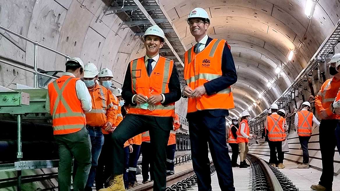 Metro construction on track with new milestone - Liberal Party NSW